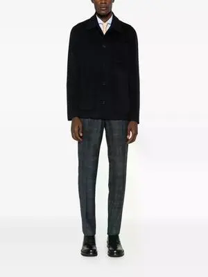MANUEL RITZ Check-pattern Trousers