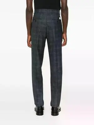 MANUEL RITZ Check-pattern Trousers