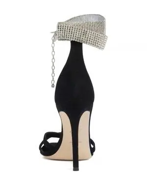 GIUSEPPE ZANOTTI 105mm Janell Crystal Sandals