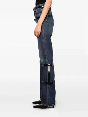 Coperni Multi-belt Five-pocket Jeans
