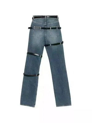Coperni Multi-belt Five-pocket Jeans