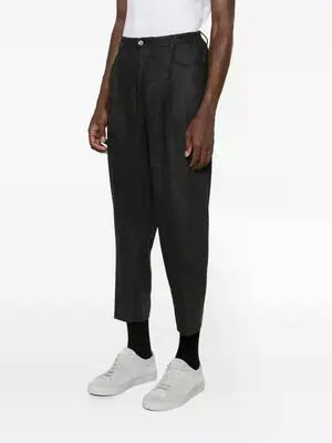 BRIGLIA 1949 Pleated Tailored Trousers - Grey
