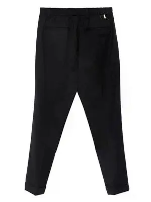 LOW BRAND D-ring Pleated Trousers