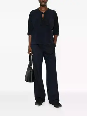 MARCCAIN Drawstring Straight-leg Trousers
