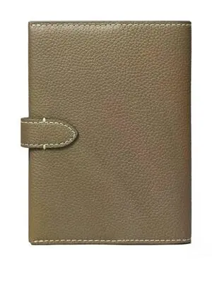 Tory Burch Button Leather Passport Case