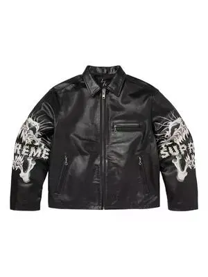Supreme X Yohji Yamamoto Leather Jacket
