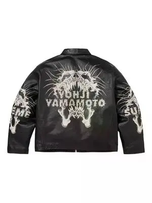 Supreme X Yohji Yamamoto Leather Jacket