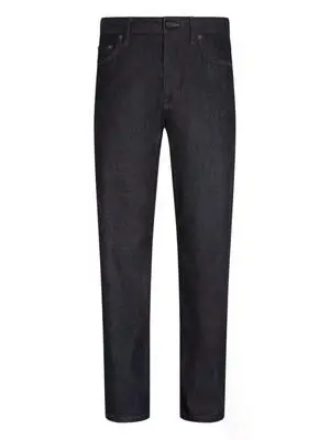 Zegna Contrast Stitching Jeans For Men