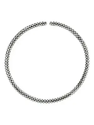 John Hardy Sterling Dot Collar Necklace - Silver
