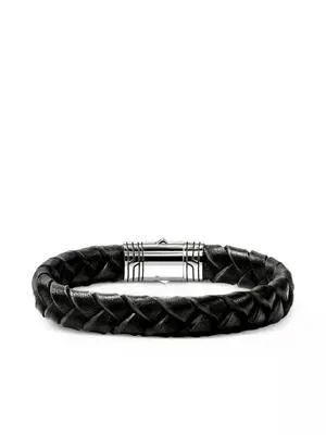 John Hardy Braided Leather Bracelet