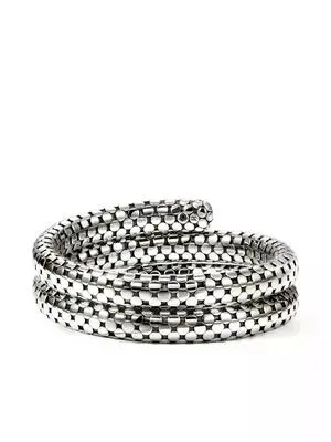 John Hardy Sterling Dot Coil Bracelet