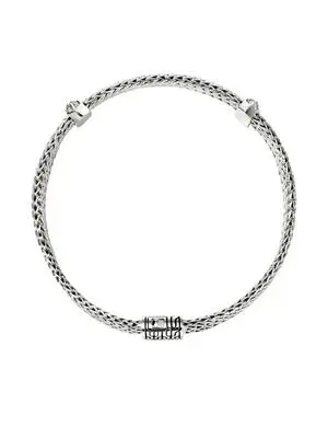 John Hardy Sterling Icon Link Diamond Bracelet - Silver