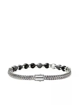 John Hardy Sterling Beaded Bracelet - Silver