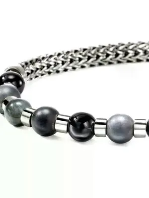 John Hardy Sterling Beaded Bracelet - Silver