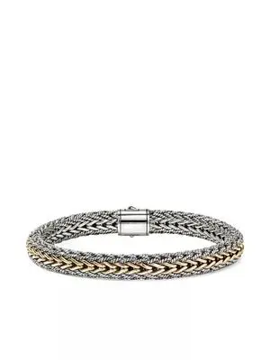 John Hardy 14k Yellow Gold And Sterling Icon Bracelet