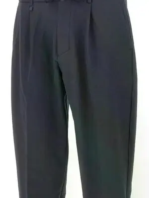 BOSS Tapered-fit Trousers In Water-repellent Stretch Fabric - Blue