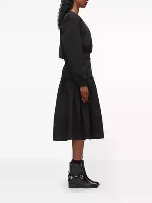 3.1 Phillip Lim Tiered Cold-shoulder Midi Dress