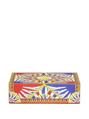 Dolce & Gabbana Large Decorated Trinket Box - Red