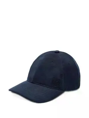 Loewe Anagram-embroidered Baseball Cap - Blue