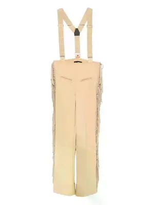 Goldbergh Trousers With Suspenders - Neutrals