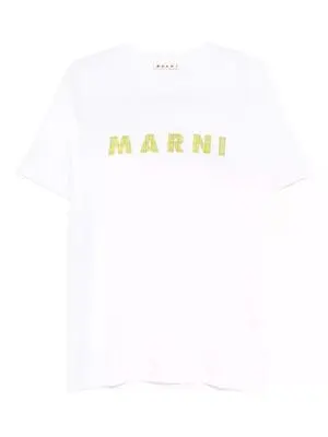 Marni Logo-print T-shirt - White
