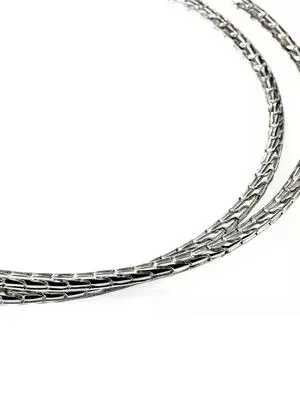 John Hardy Sterling Hoop Earrings