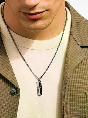 John Hardy Icon Tag Pendant Necklace