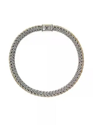 John Hardy 14k Yellow Gold And Sterling Icon Bracelet - Silver