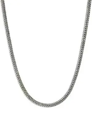 John Hardy Sterling Icon Diamond Necklace - Silver