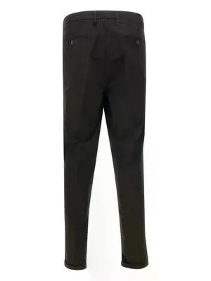 RE-HASH Welt-pocket Chino Trousers - Black