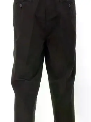 RE-HASH Welt-pocket Chino Trousers - Black