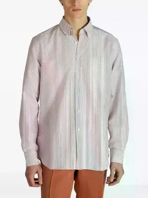 GLANSHIRT Striped Oxford Shirt
