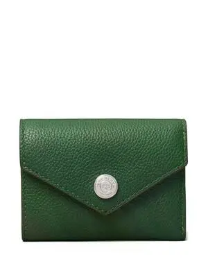 Tory Burch Pebble Envelope Small Wallet - Green