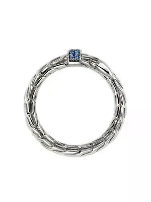 John Hardy Sterling Sapphire Spear Ring - Silver