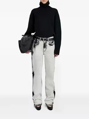 Proenza Schouler Bleached-effect Straight-leg Jeans