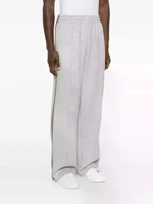 Gucci Side-stripe Cotton Pants