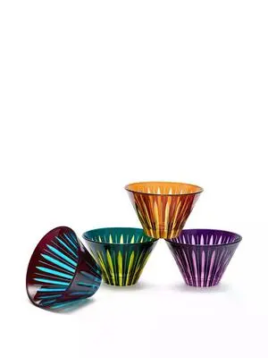 L'Objet Prism Condiment Bowl Set - Blue