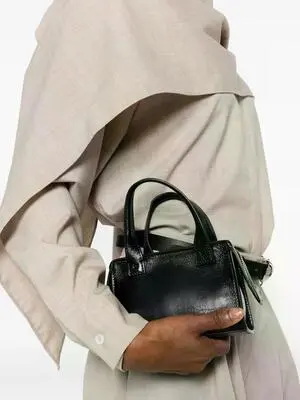 SAPIO Mini Leather Tote Bag