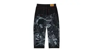 Palace Black Wash Jeans For Men