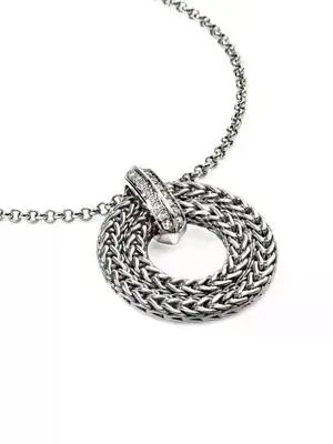 John Hardy Icon Link Diamond Pendant Necklace