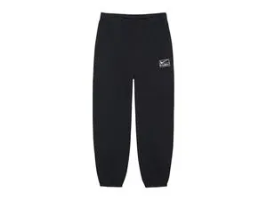 StÜssy X Nike Stone Washed Fleece Pant - Black
