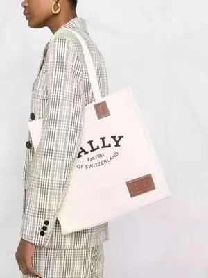Bally Cristalia Logo-print Tote Bag