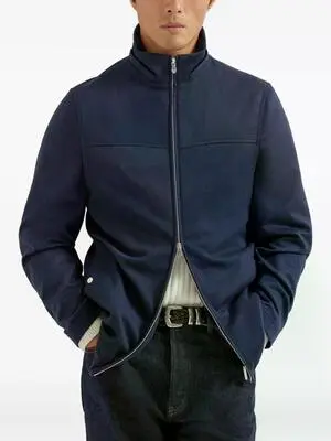 Brunello Cucinelli Zip-up Hooded Jacket