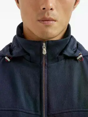 Brunello Cucinelli Zip-up Hooded Jacket