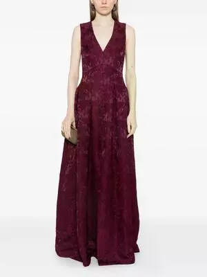 Sachin & Babi Brooke Gown - Red