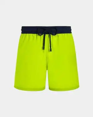 Vilebrequin Magnus Ultrafine Wool Swim Shorts - Green