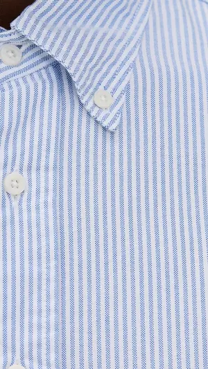 Gitman Bros Striped Classic Oxford Shirt