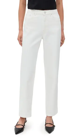 ALIGNE High-rise Straight-leg Jeans