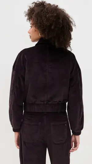 Rag & Bone Lara Corduroy Jacket - Dark Brown