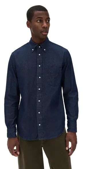 Gitman Bros Denim Shirt - Indigo